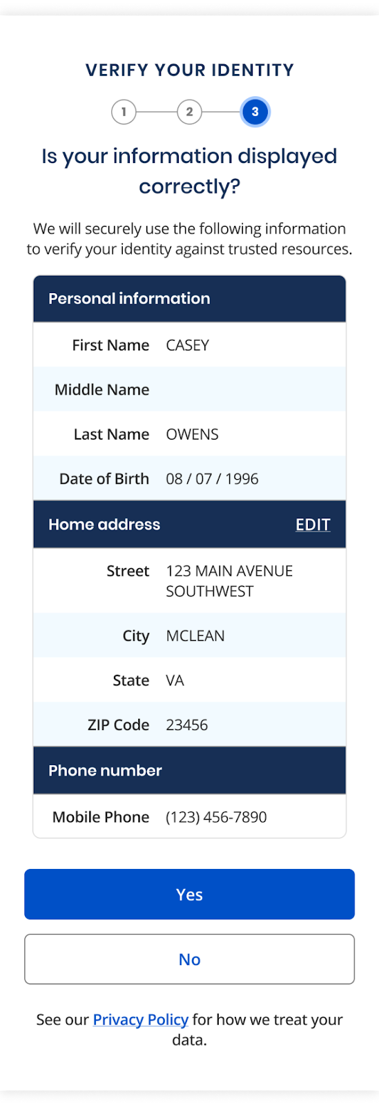 Verifying With Kba R Id Me Help Center